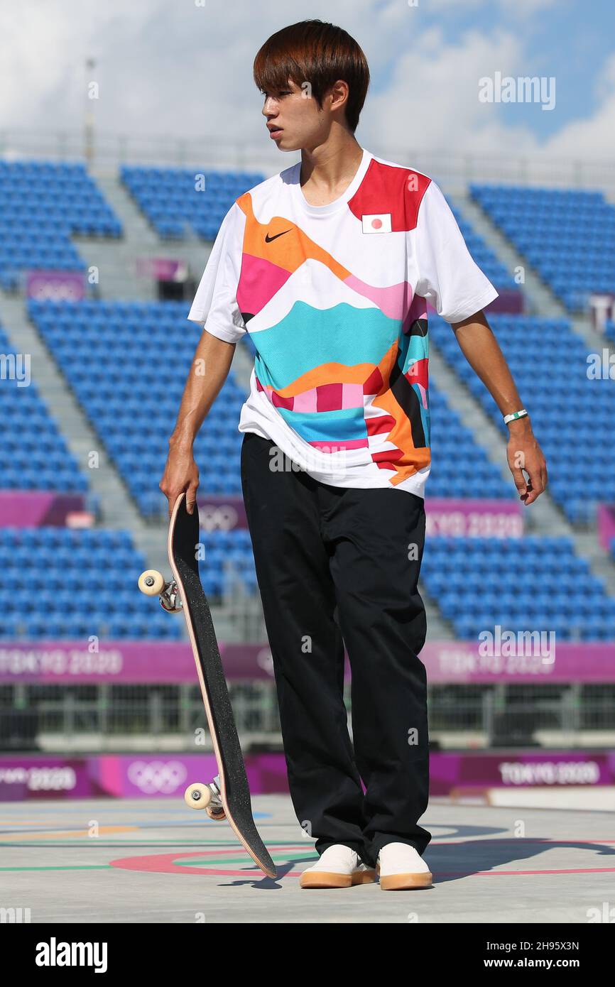 JULY 25th, 2021 - TOKYO, JAPAN: HORIGOME Yuto of Japan ahead of the ...