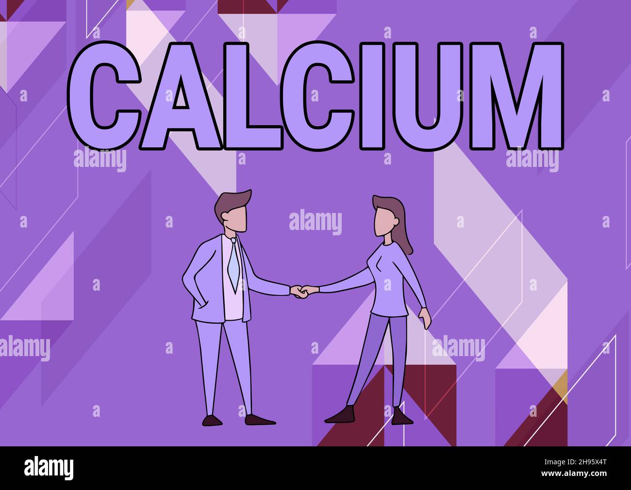 Hand writing sign Calcium. Concept meaning fifth most abundant element ...