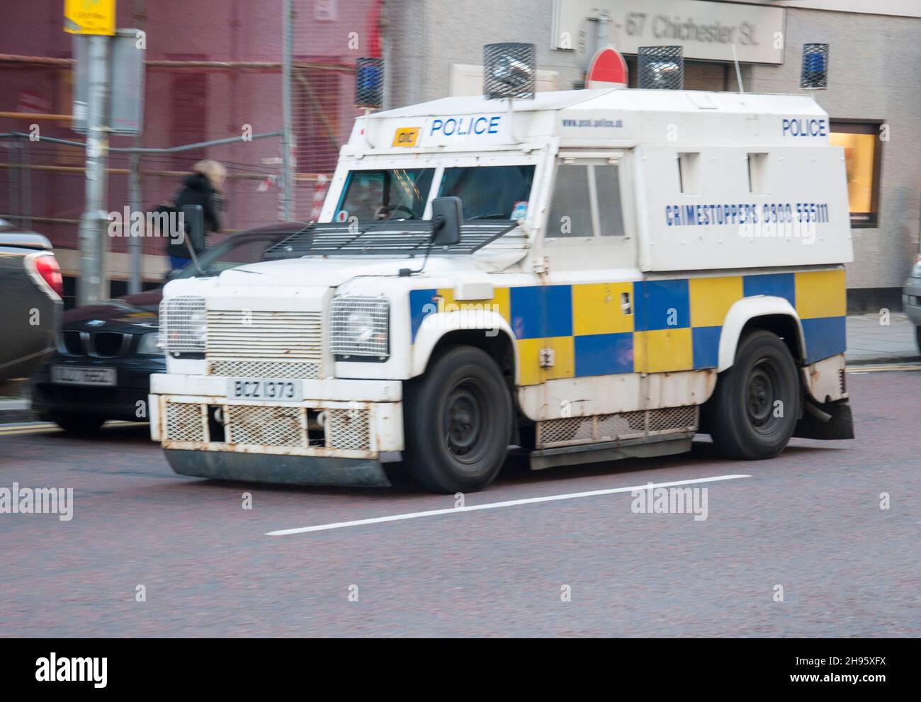 Psni riot police hi-res stock photography and images - Alamy