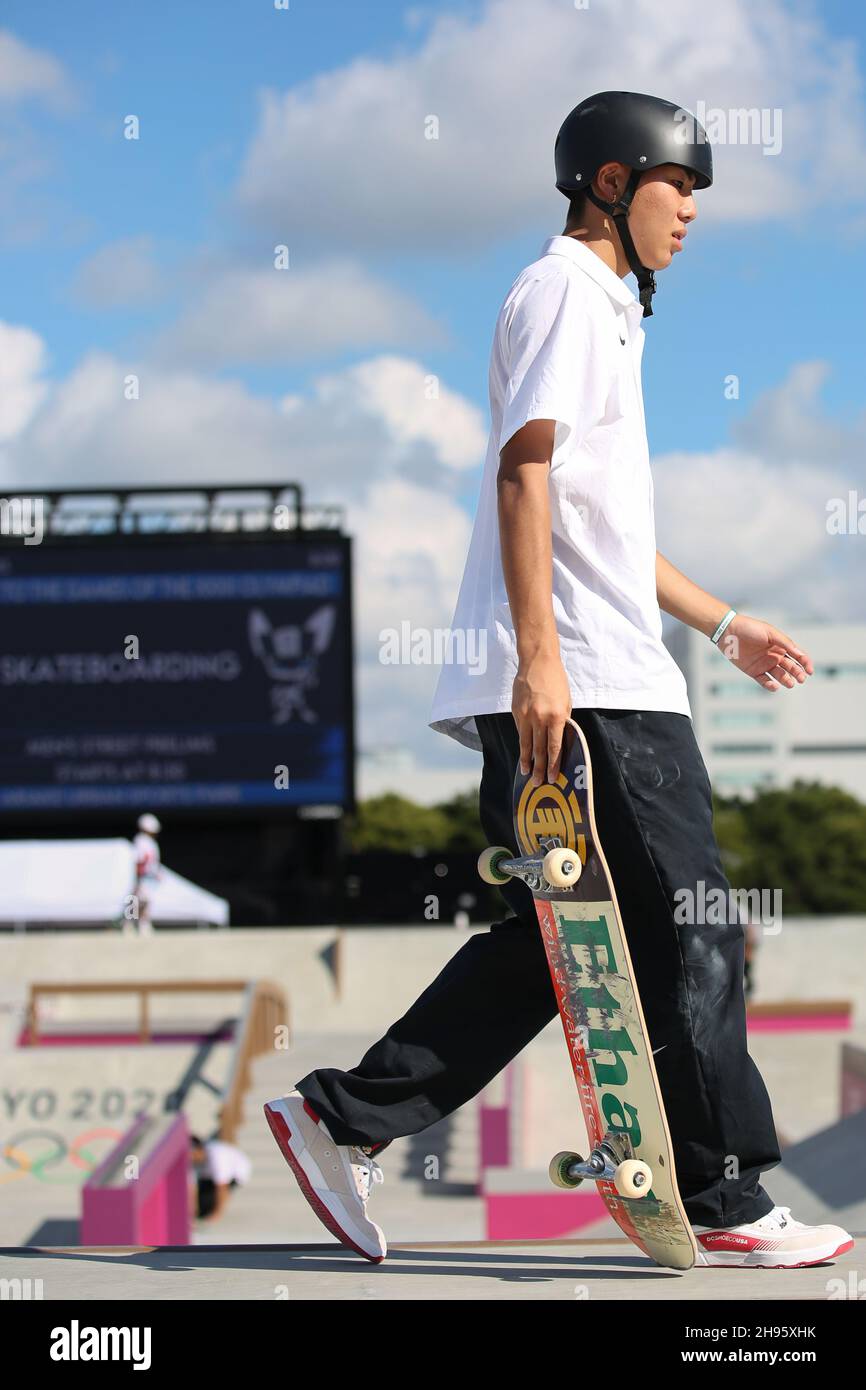 JULY 25th, 2021 - TOKYO, JAPAN: AOKI Yukito of Japan in action during ...