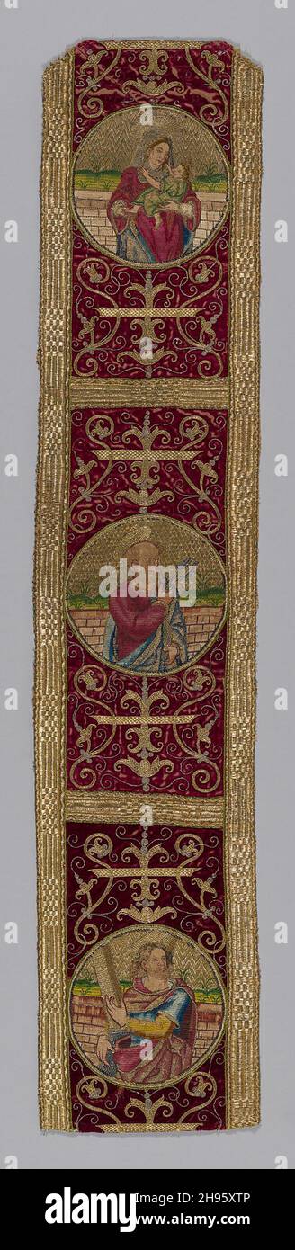 Orphrey linen plain weave hi-res stock photography and images - Alamy