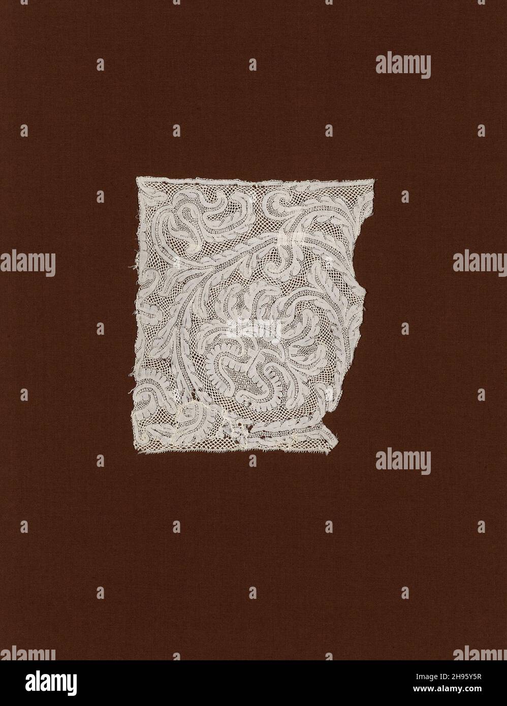 Fragment (Border), Italy, 1650/1700 Stock Photo - Alamy