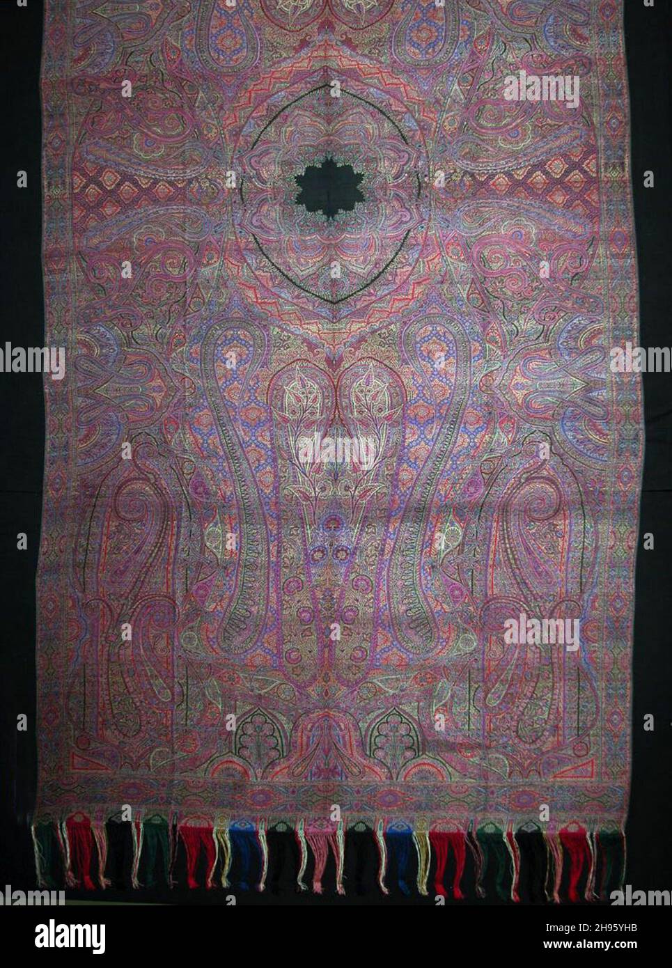 Shawl, Norwich, 1860s Stock Photo - Alamy