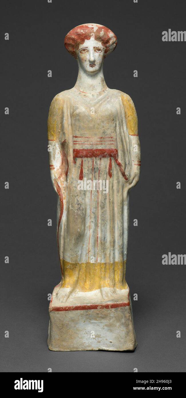 Statuette of a Woman, about 450 BCE Stock Photo - Alamy