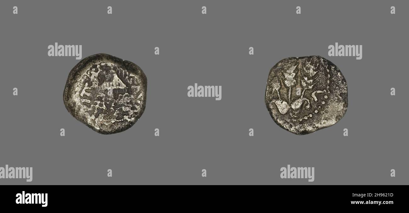 Coin Depicting a Parasol, 42-43, reign of King Herod Agrippa I (37-43 ...