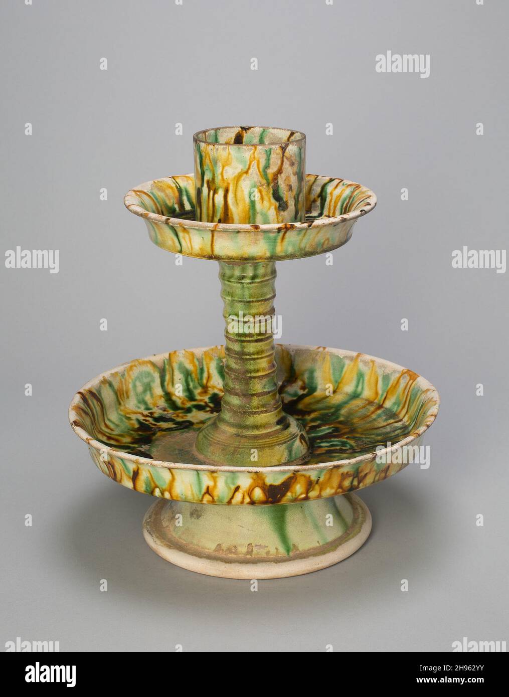 Candle Stand, Tang dynasty (618-907), first half of 8th century Stock ...