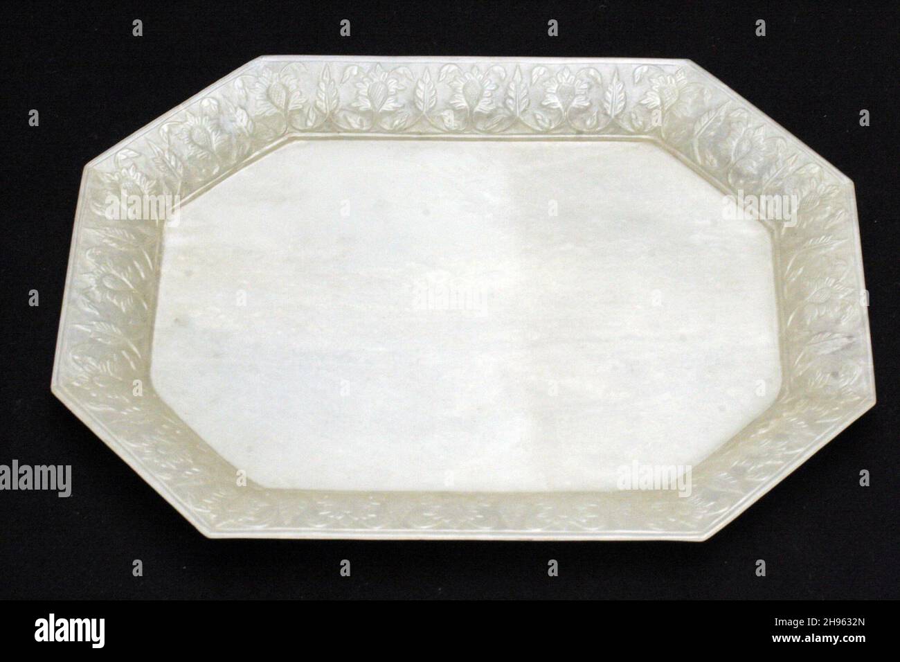 Octagonal Serving Platter, , 18th century Stock Photo - Alamy