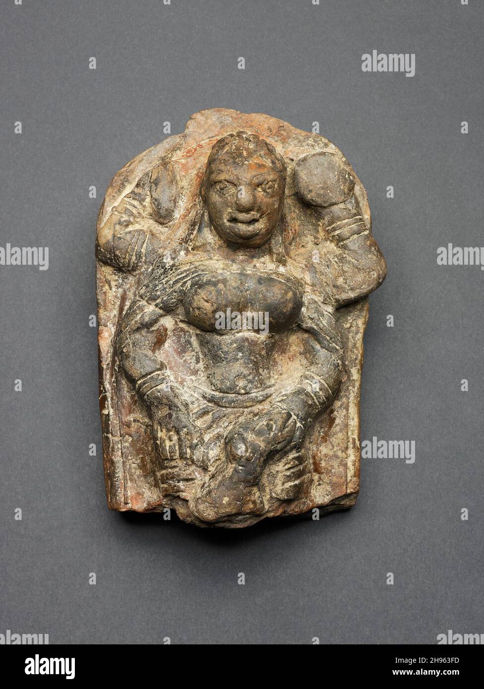 Goddess Durga Slaying the Buffalo Demon (Mahishasuramardini), Kushan ...