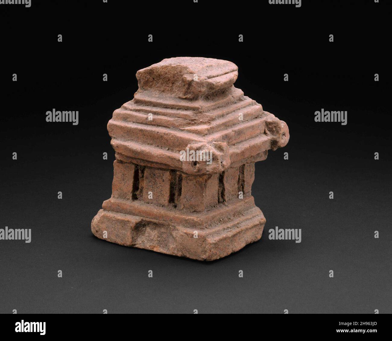 Fragment of an Architectural Model, 14th/15th century Stock Photo - Alamy