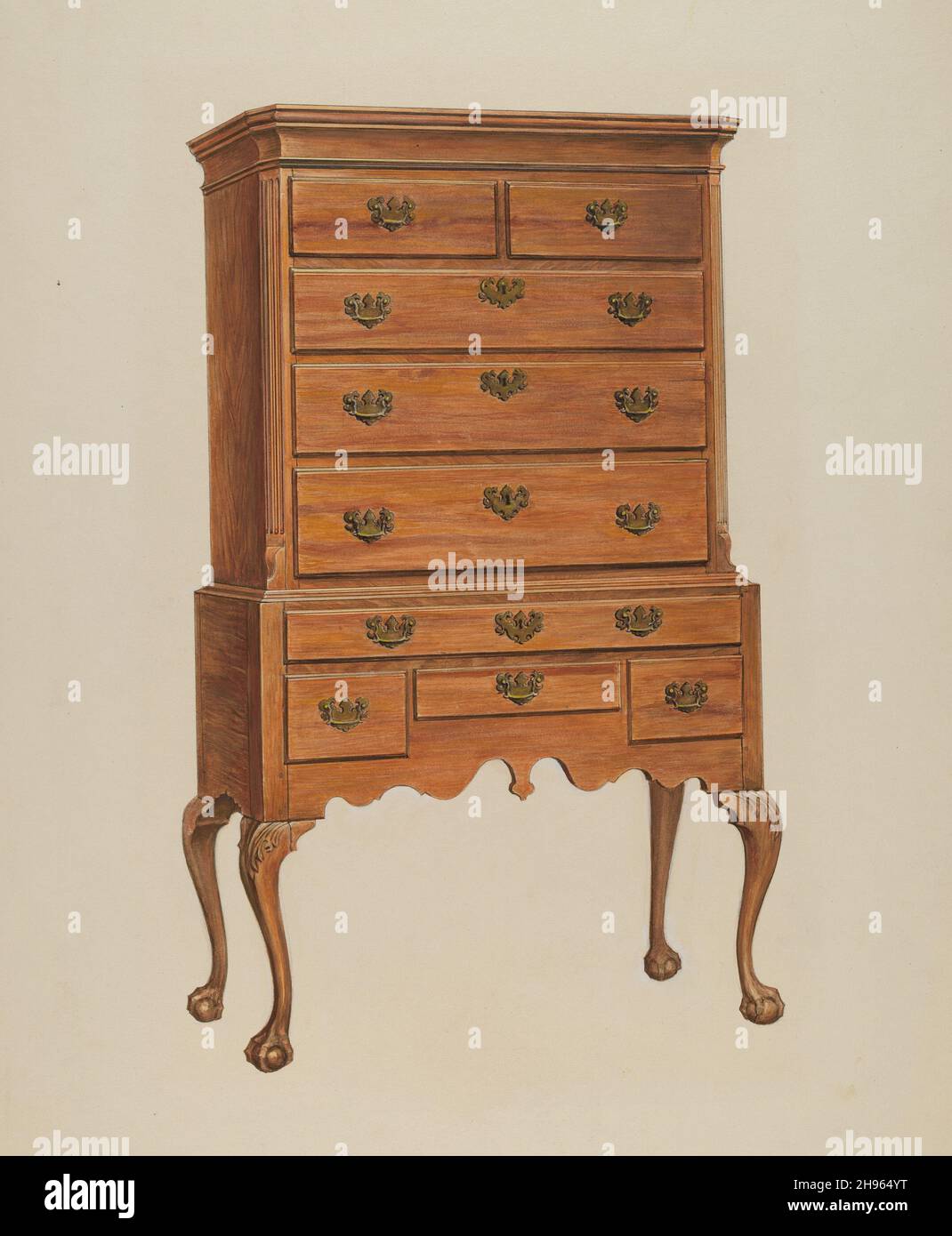 Tallboy chest of drawers hi-res stock photography and images - Alamy