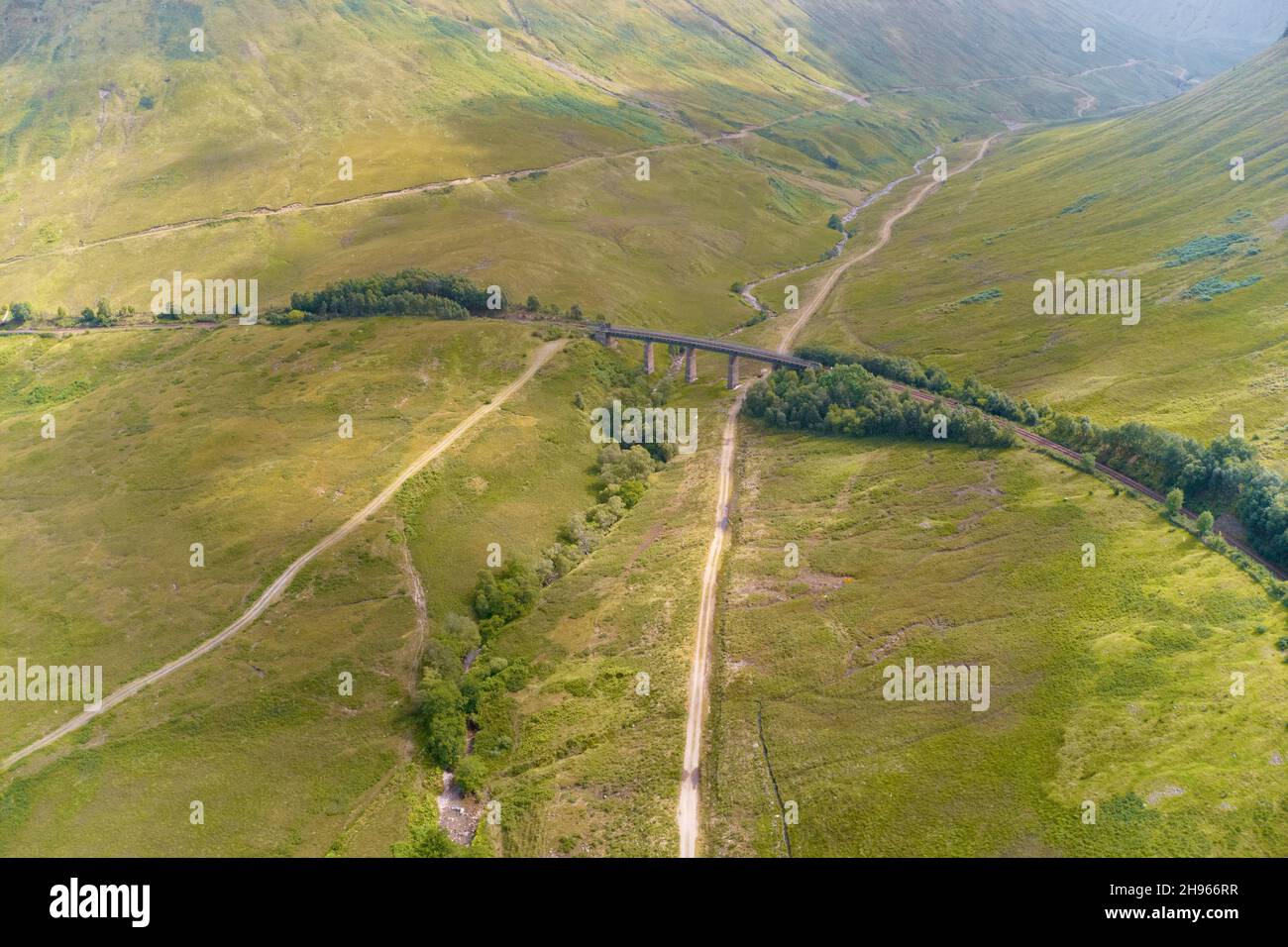 West Highland Way walk path through Highlands Scotland Stock Photo - Alamy