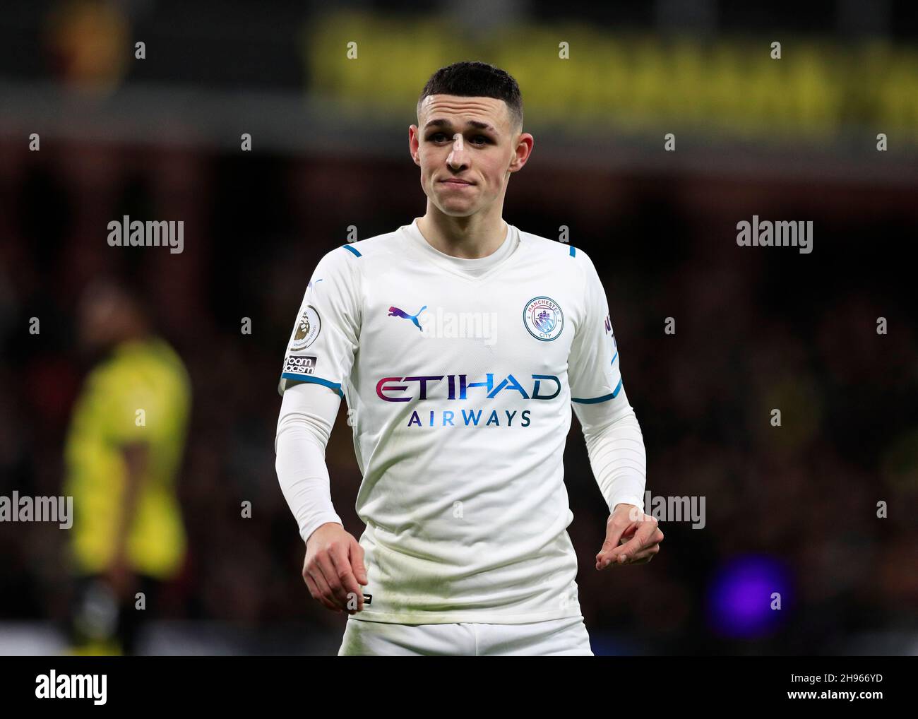 Vicarage Road, Watford, Herts, UK. 4th Dec, 2021. Premier League ...