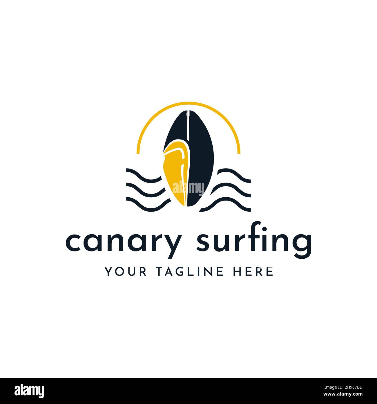 Canary logo hi-res stock photography and images - Alamy