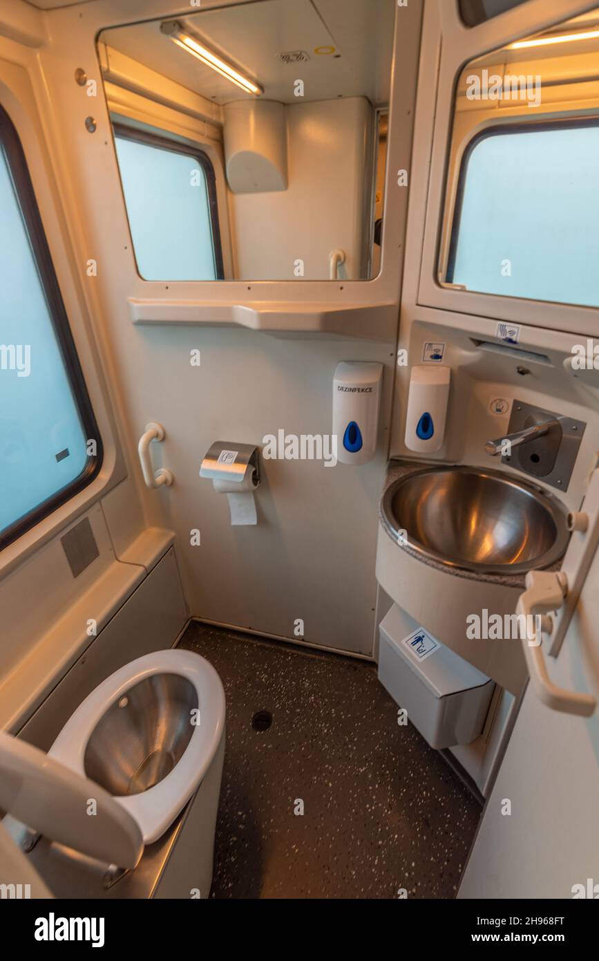 First train toilet hi-res stock photography and images - Alamy