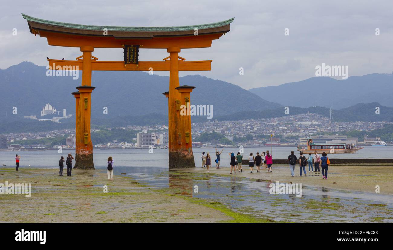 Torii gate beach architecture hi-res stock photography and images - Alamy