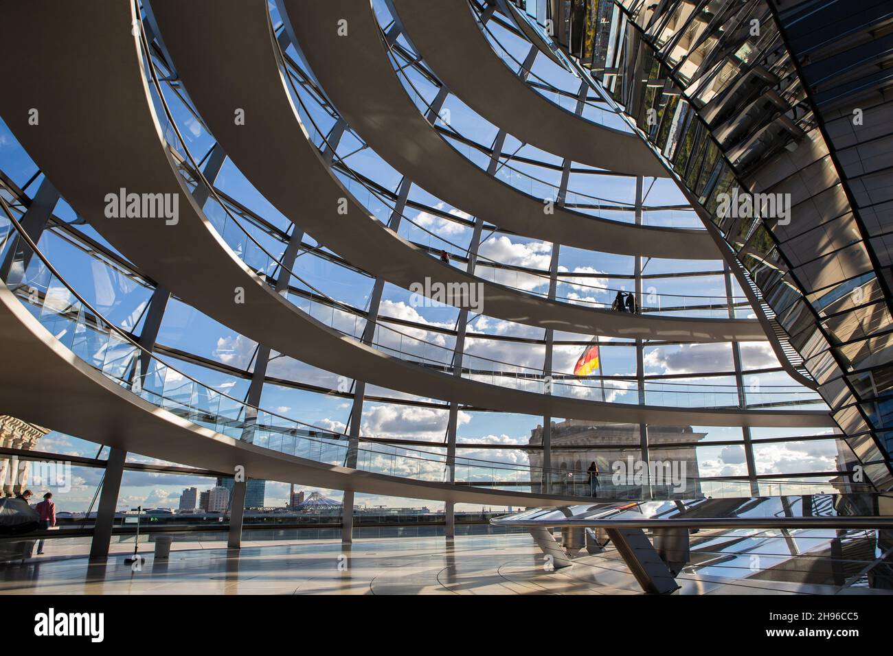 View from the dome reichstag building hi-res stock photography and ...