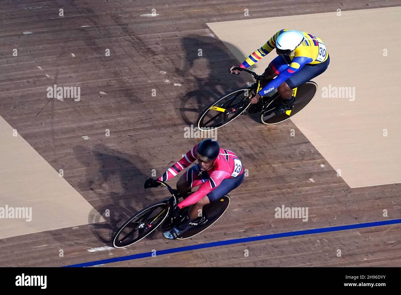 Trinidad and Tobago's Nicholas Paul (left) on his way to winning the ...