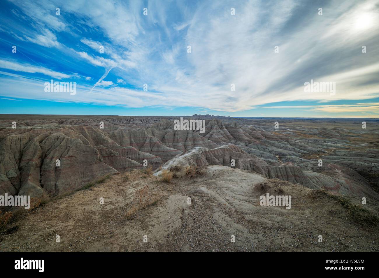 Panorama point overlook badlands national hi-res stock photography and ...