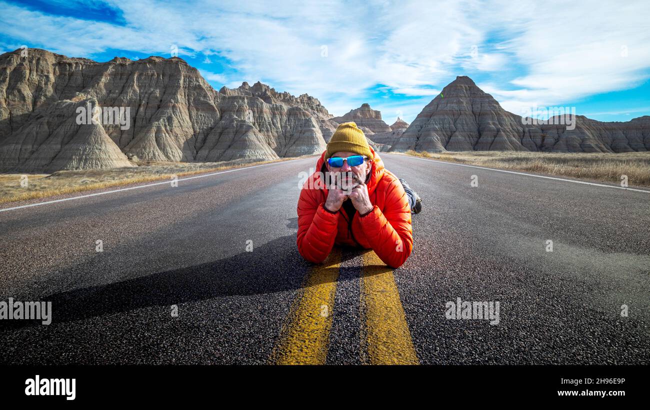 Person laying down hi-res stock photography and images - Alamy