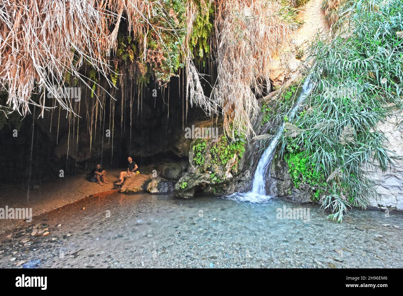 Dodim cave, Ein gedi, Israel Stock Photo - Alamy