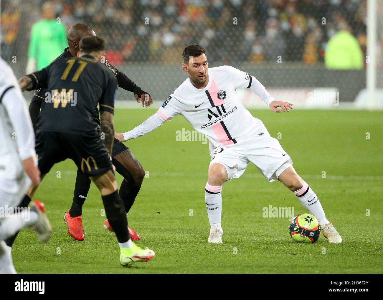 Lionel Messi of PSG during the French championship Ligue 1 football ...