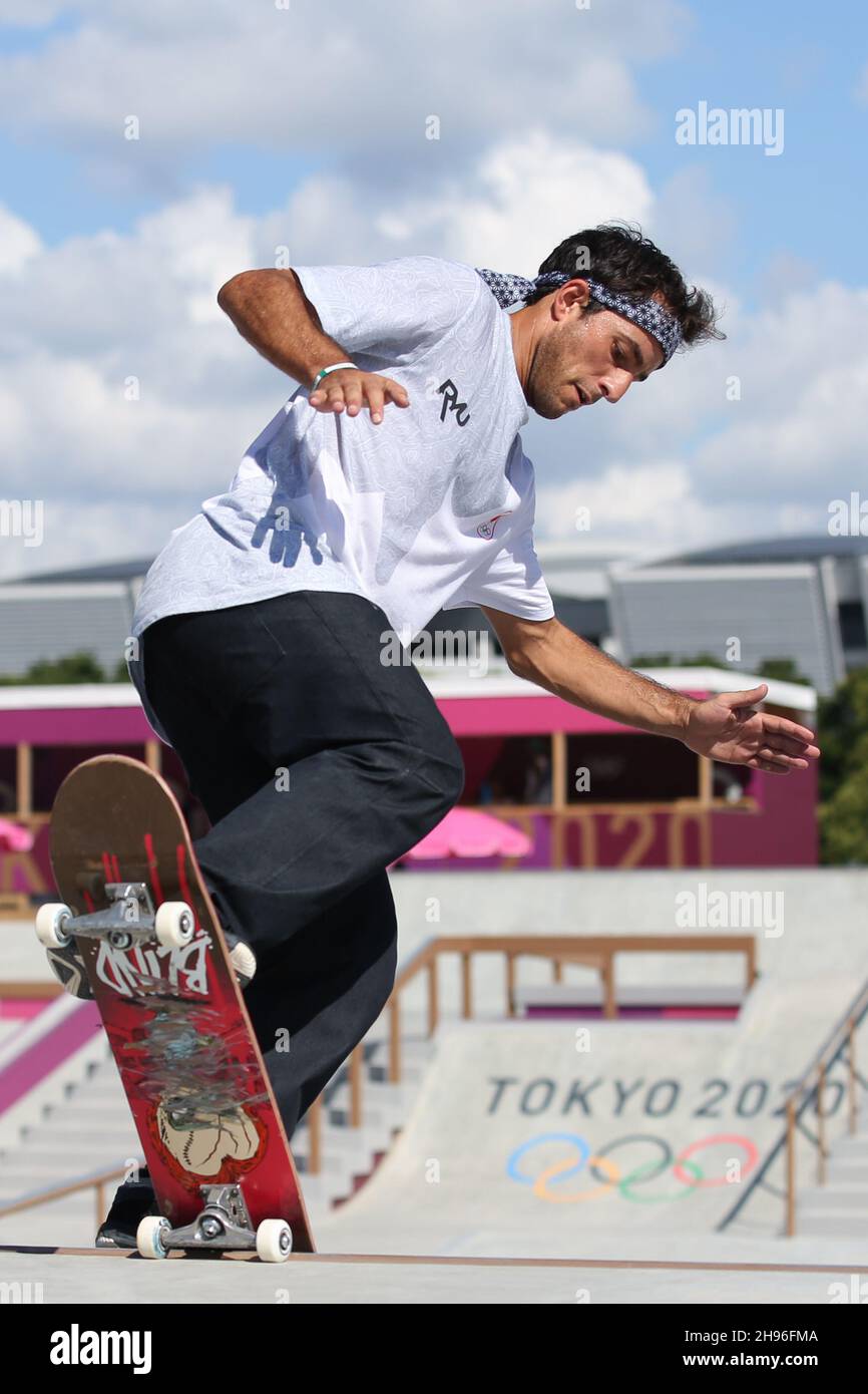 JULY 25th, 2021 - TOKYO, JAPAN: Micky PAPA of Canada ahead of the ...