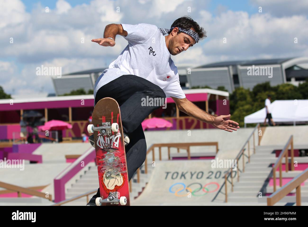 JULY 25th, 2021 - TOKYO, JAPAN: Micky PAPA of Canada ahead of the ...