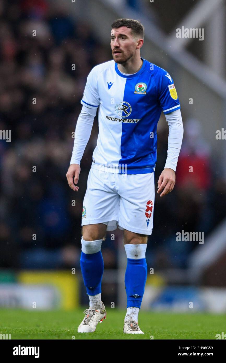 Blackburn, UK. 04th Dec, 2021. Joe Rothwell #8 of Blackburn Rovers in ...
