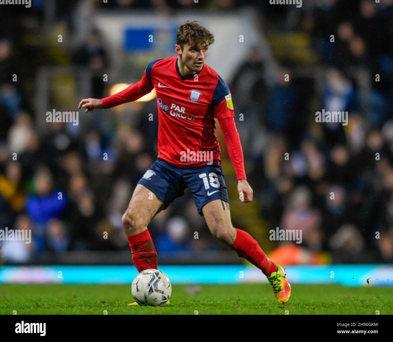 Ryan Ledson #18 of Preston North End with the ball Stock Photo - Alamy