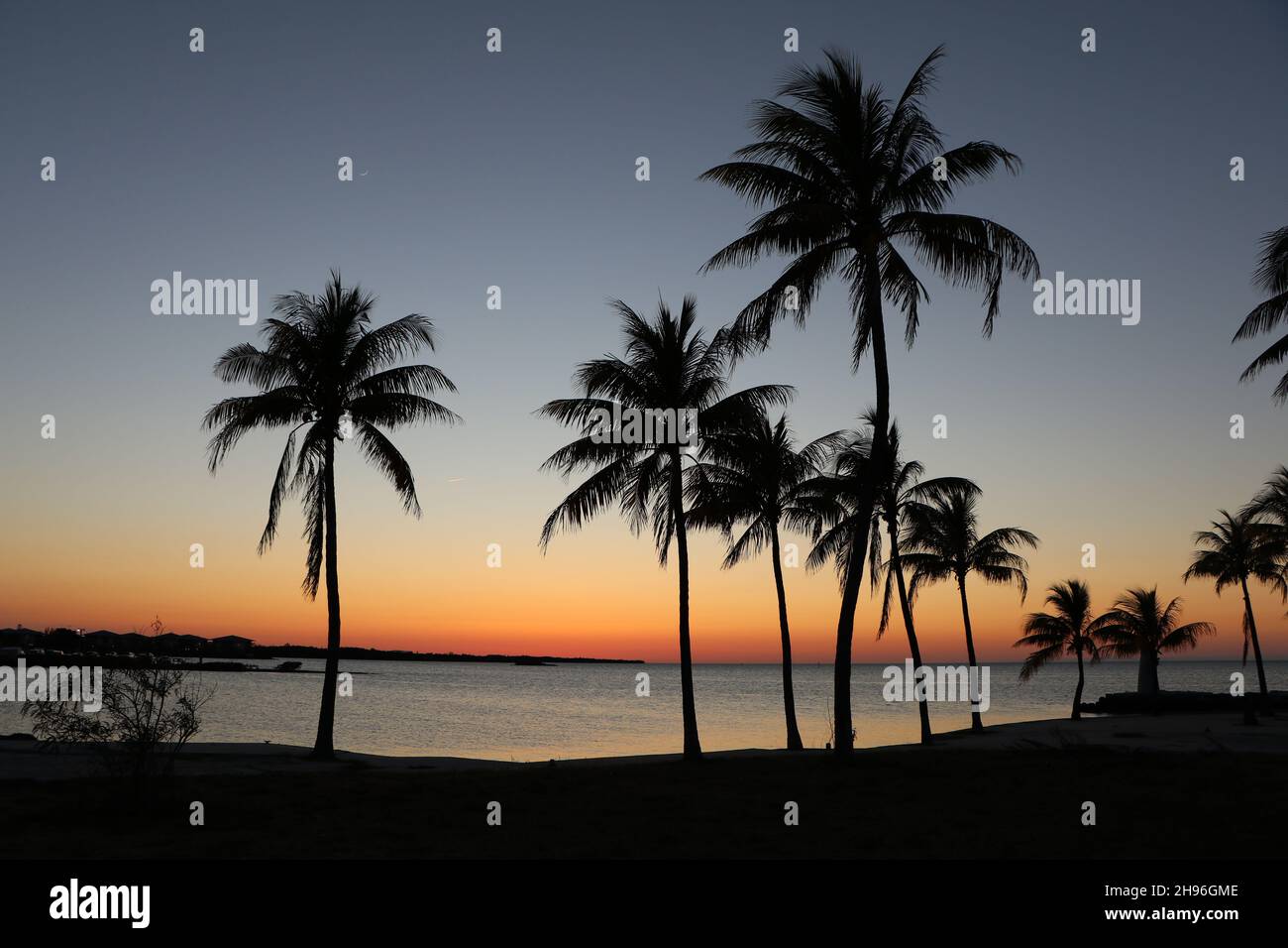 Key West Florida sunset Stock Photo - Alamy