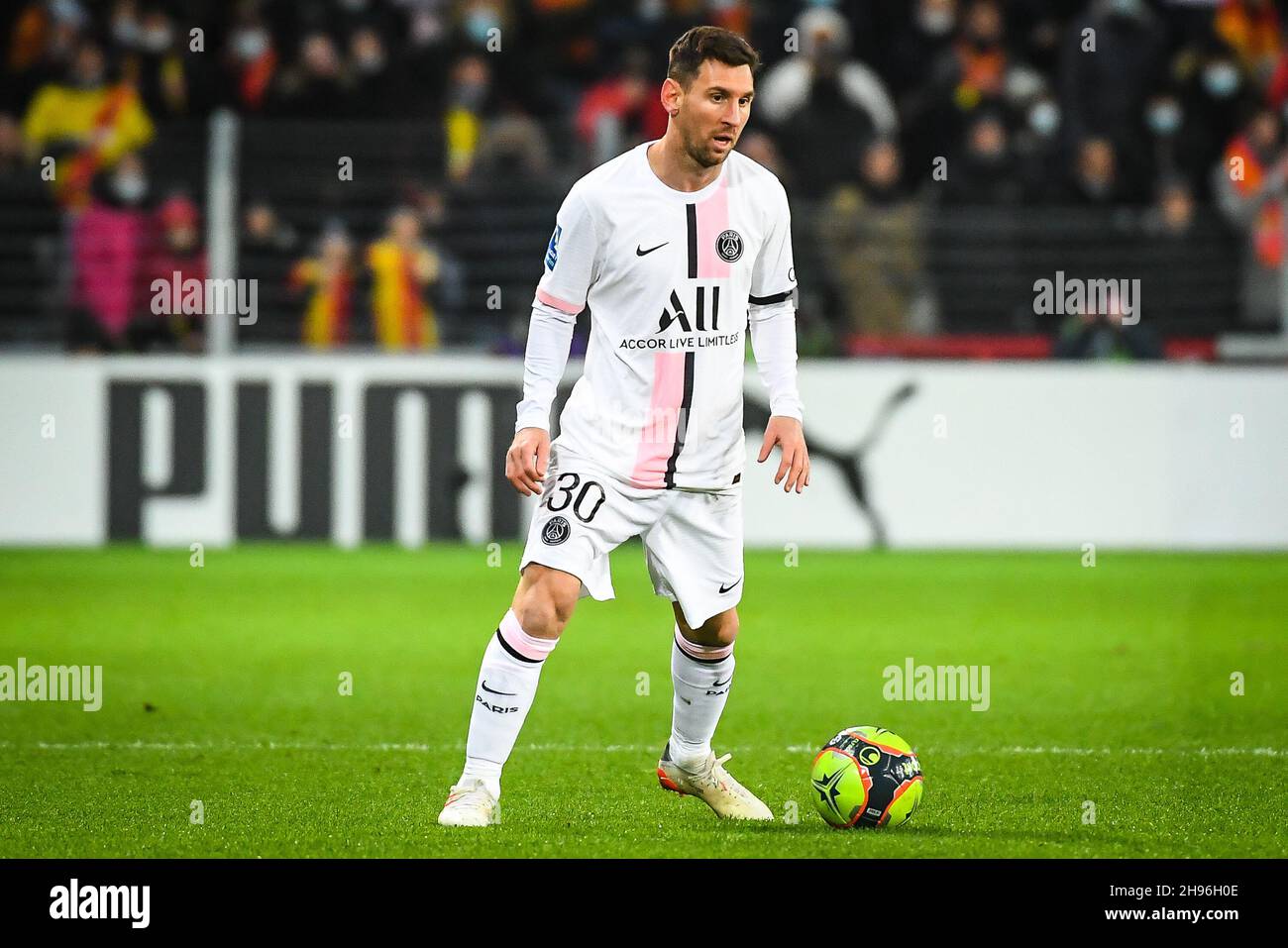 Lionel (Leo) MESSI of PSG during the French championship Ligue 1 ...