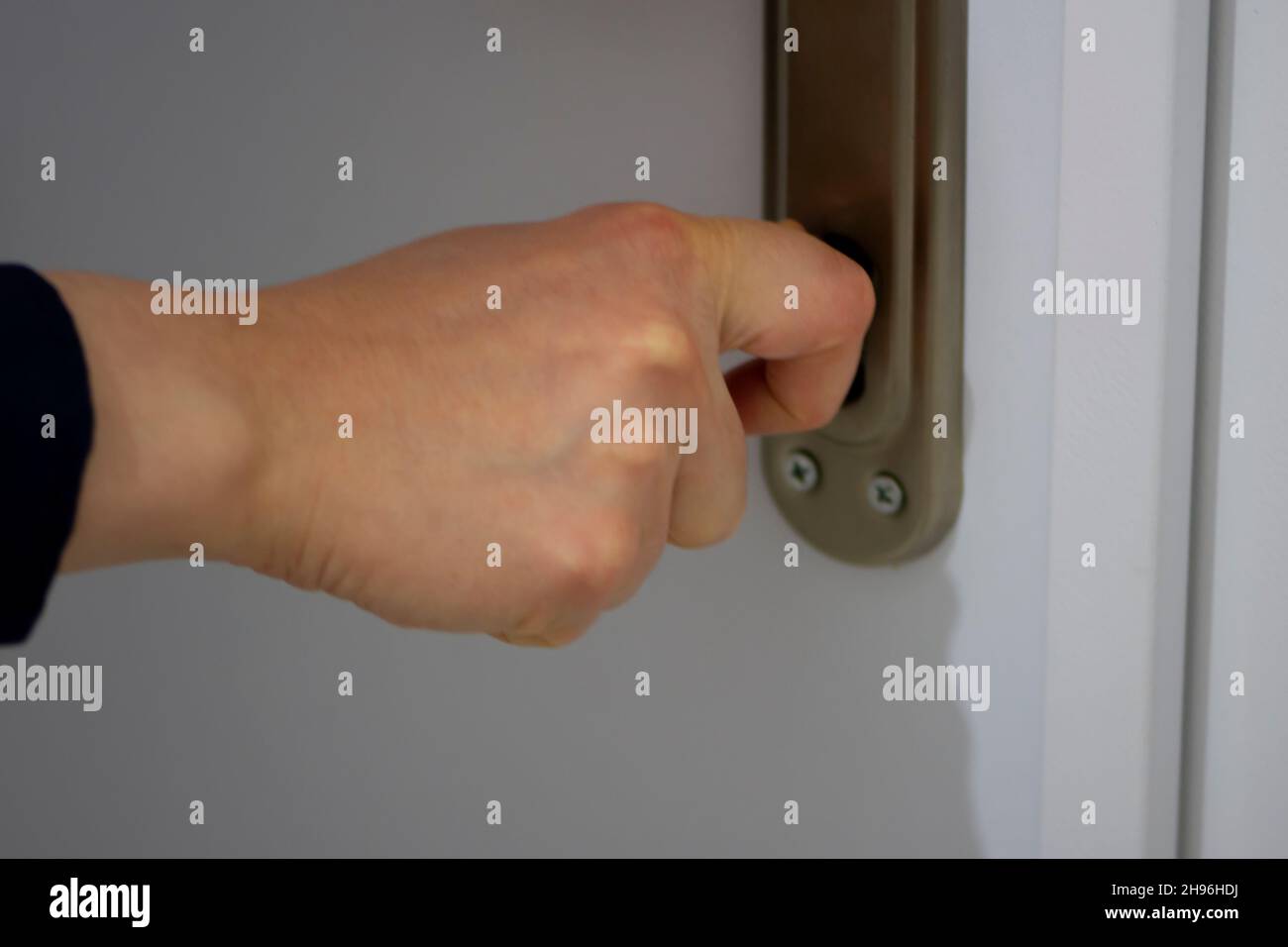 Close up hand try open hi-res stock photography and images - Alamy