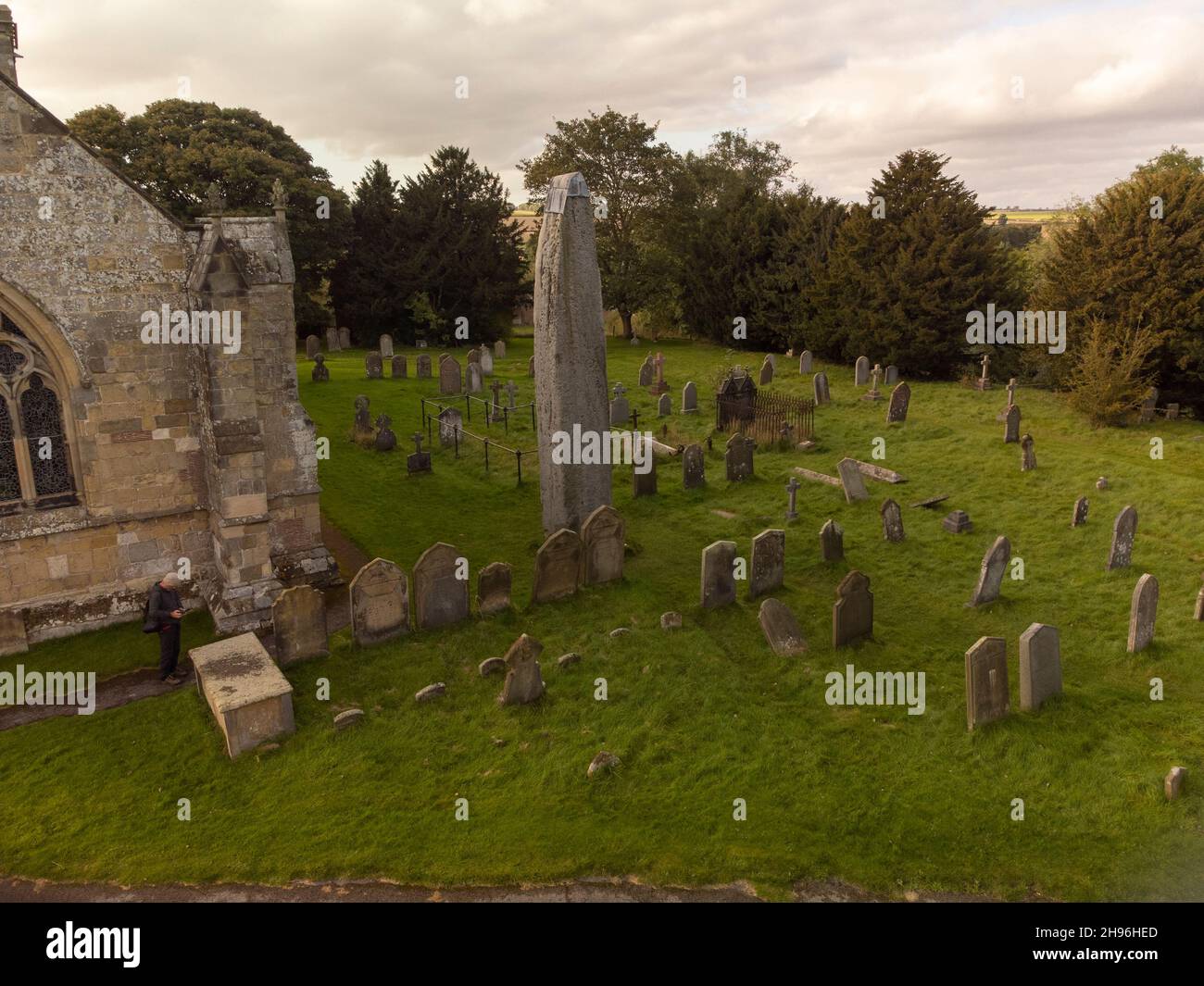 Monolith of rudston hi-res stock photography and images - Alamy
