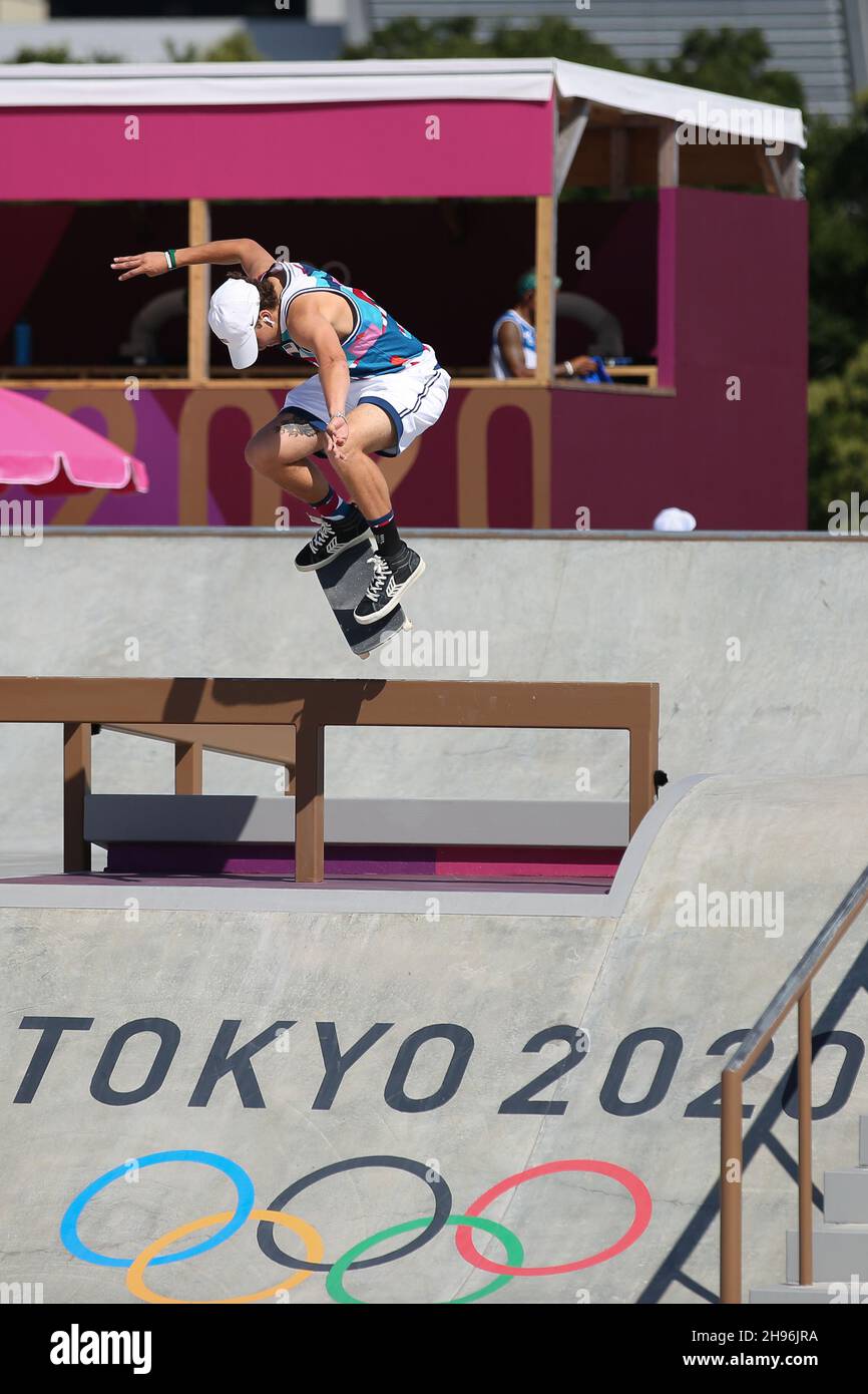 JULY 25th, 2021 - TOKYO, JAPAN: Jagger EATON of the United States in ...