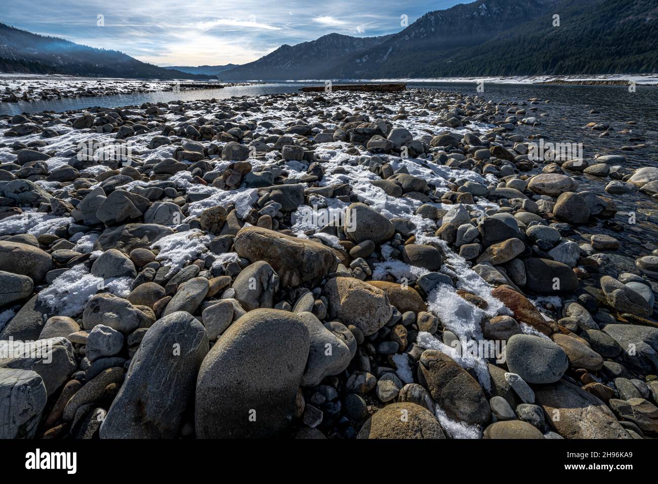 Cle Elum Lake in Washington State Stock Photo - Alamy