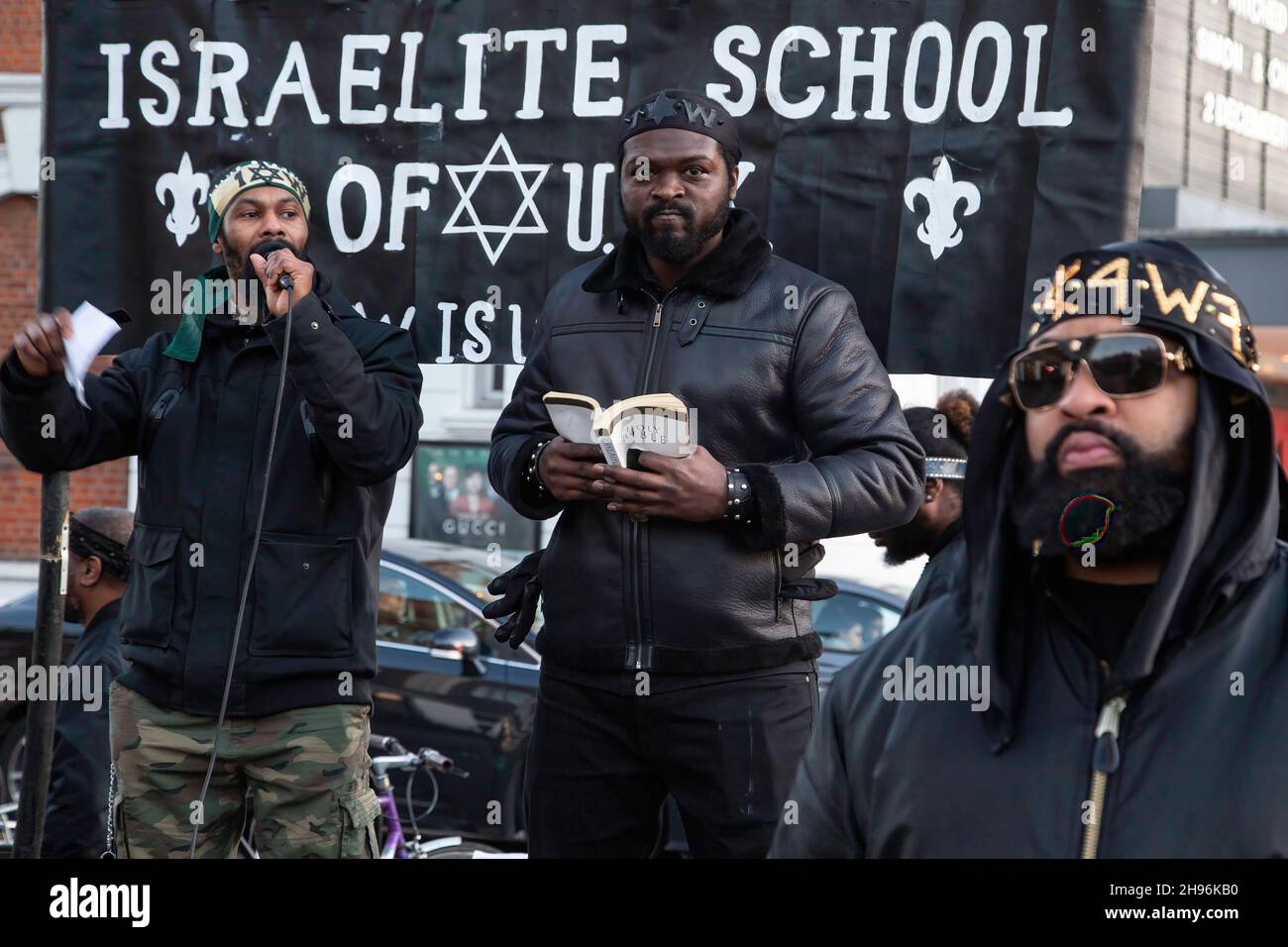 Brixton, UK. 04th Dec, 2021. Members of Israelite School of Universal ...
