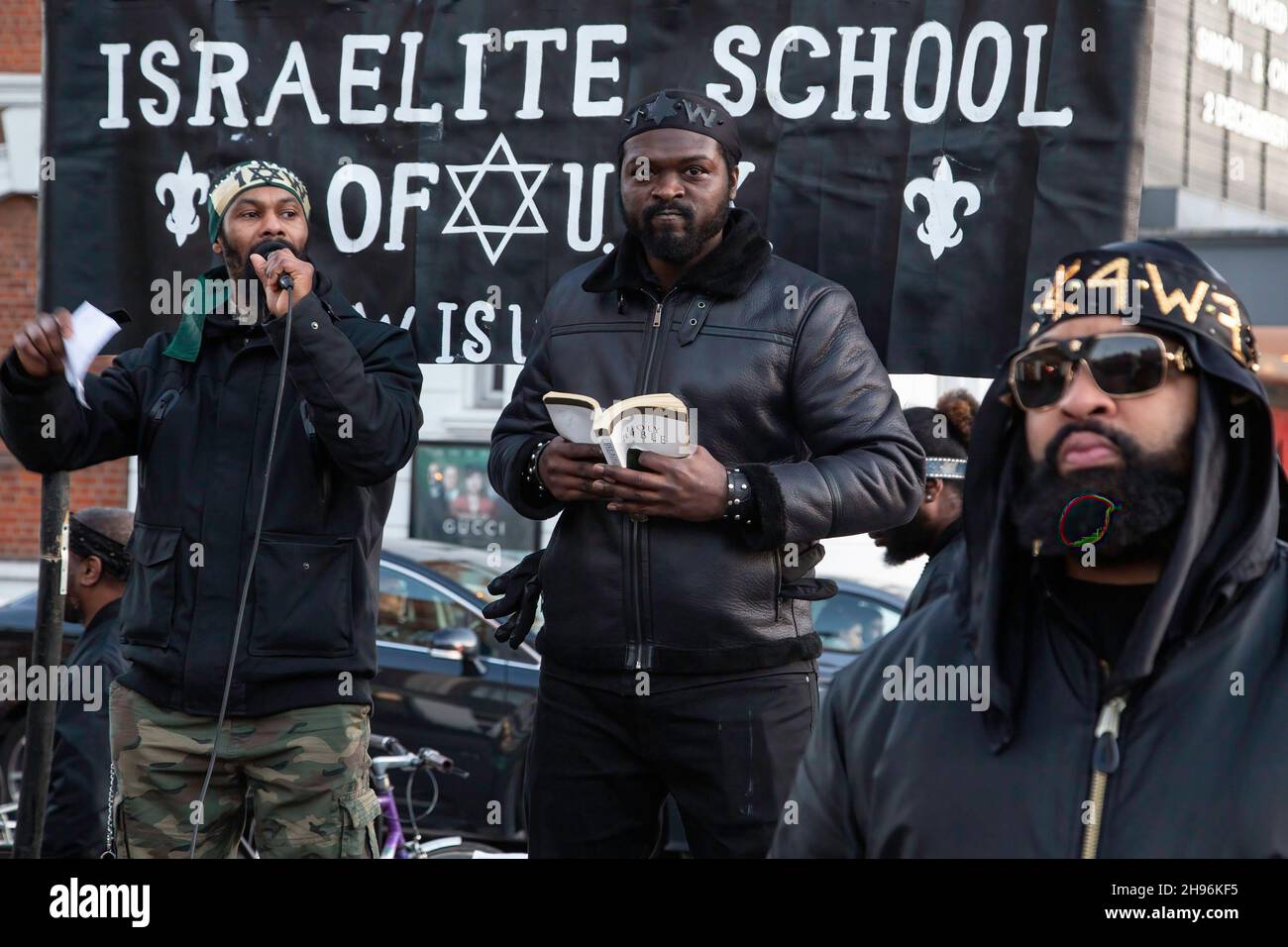 Brixton, UK. 04th Dec, 2021. Members of Israelite School of Universal ...