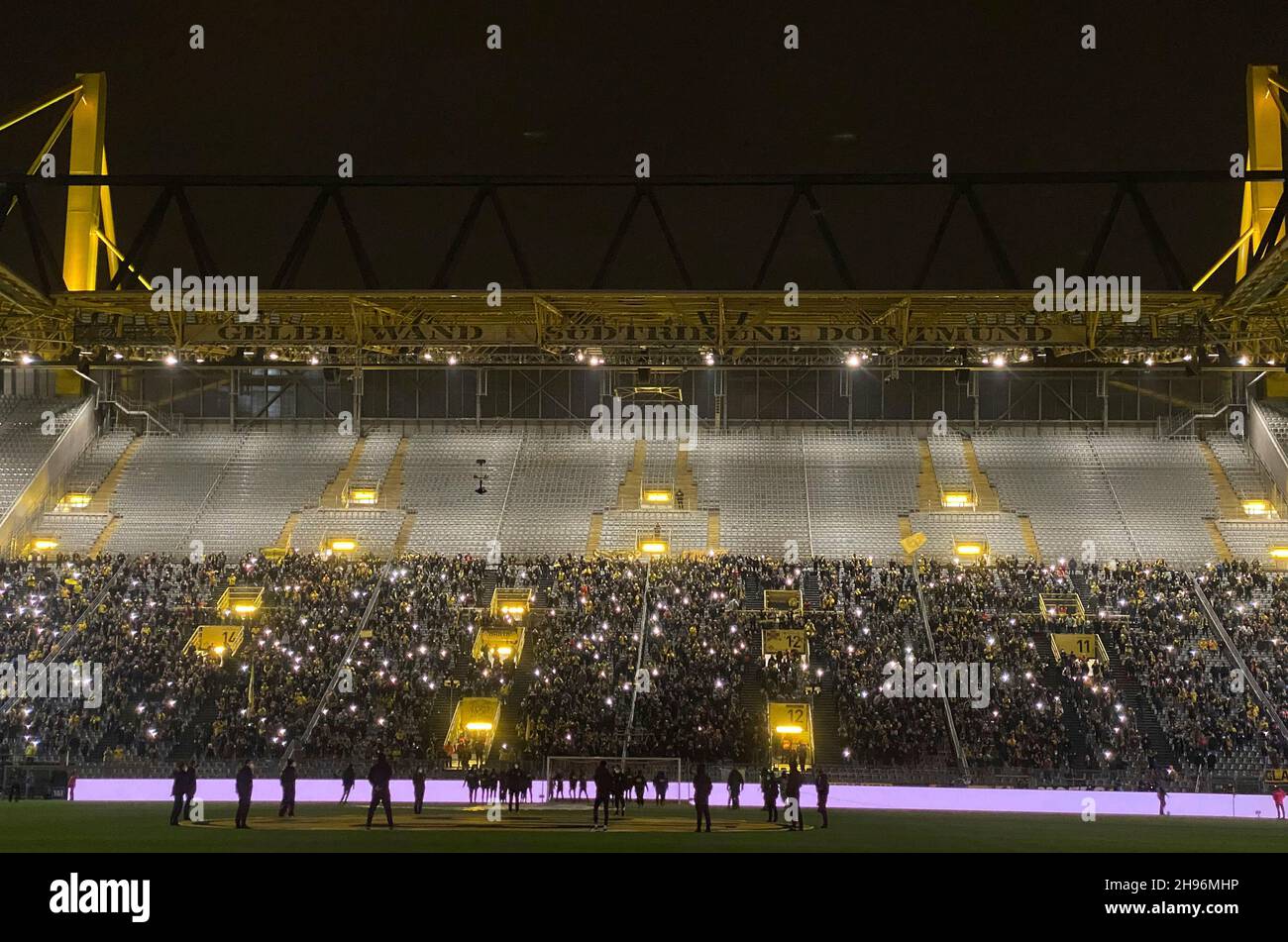 Dortmund yellow wall hi-res stock photography and images - Alamy