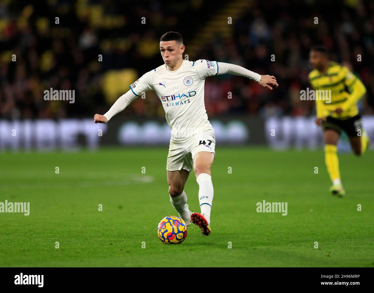 Vicarage Road, Watford, Herts, UK. 4th Dec, 2021. Premier League ...