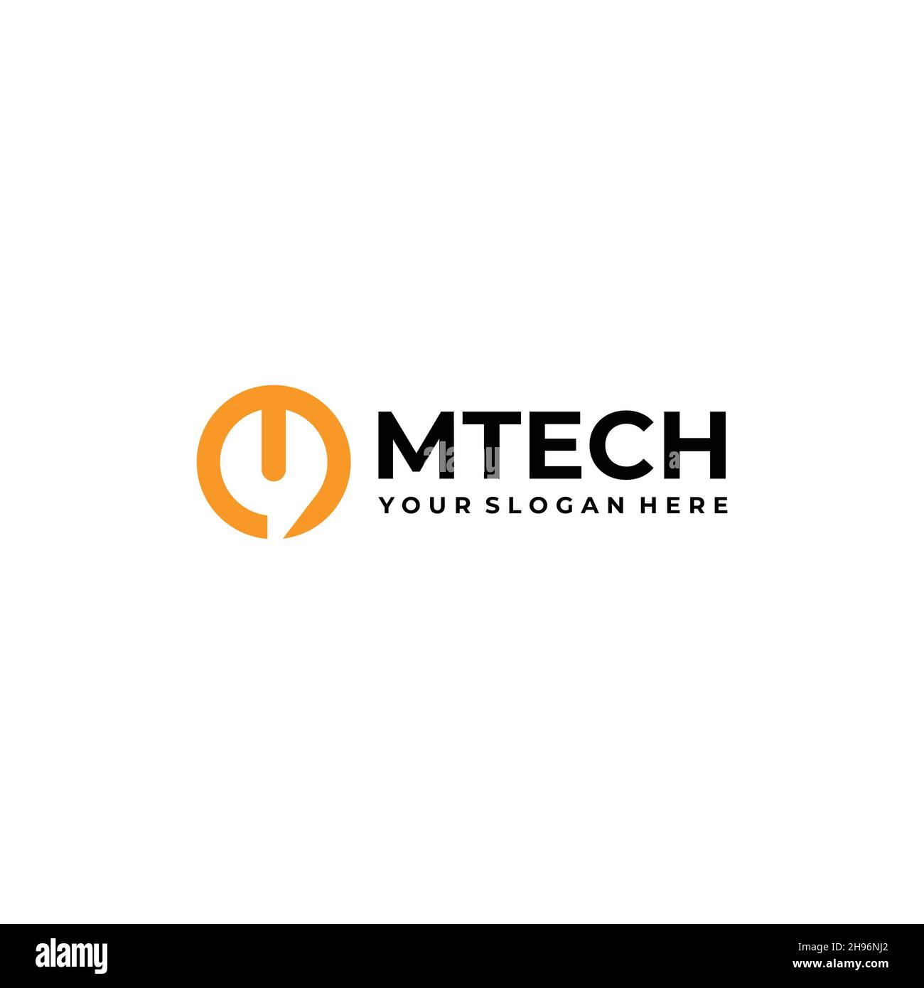 Minimalist flat letter mark MTECH logo design Stock Vector Image & Art - Alamy