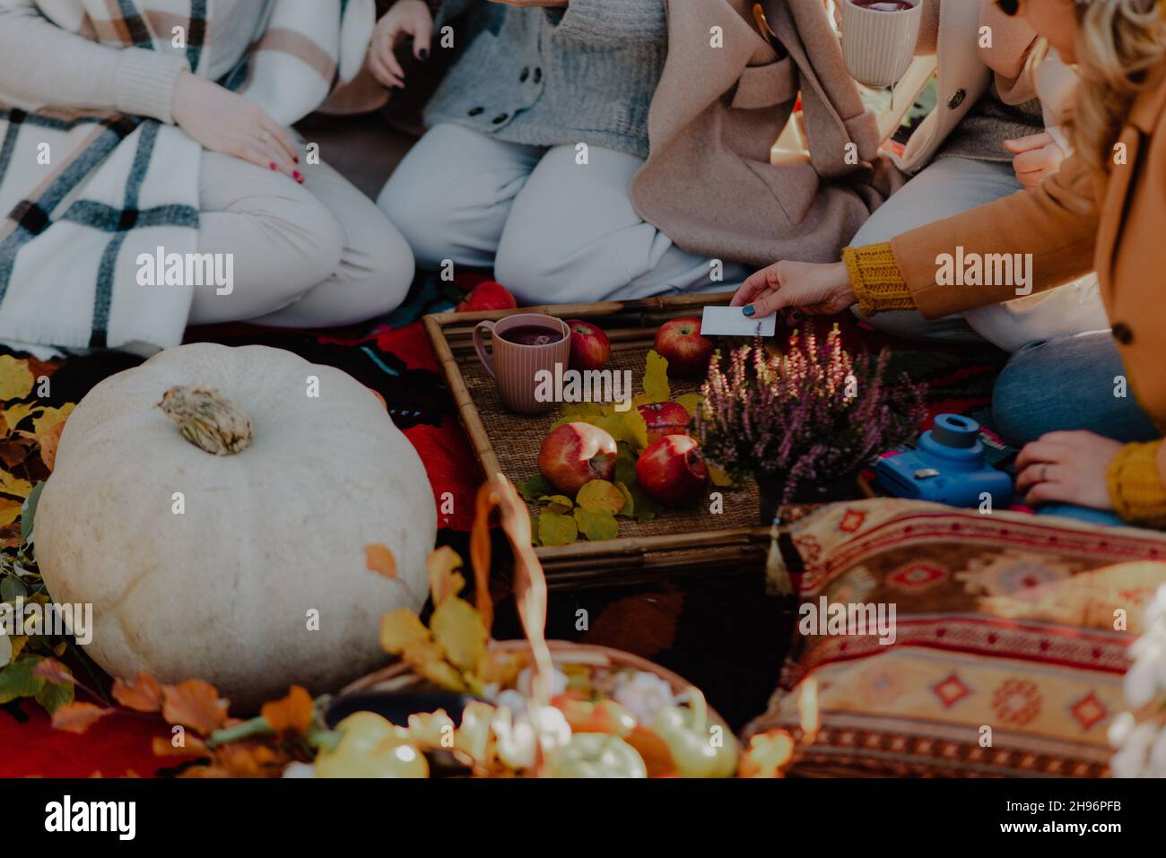 Beautiful shot picnic autumn hi-res stock photography and images - Alamy