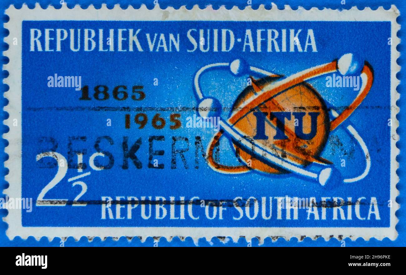 South africa postage stamp hi-res stock photography and images - Alamy