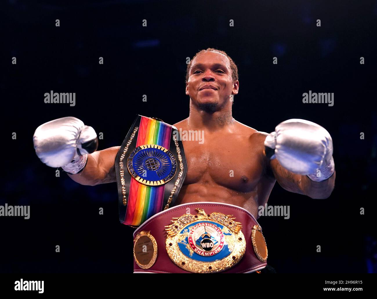 Anthony yarde celebrates hi-res stock photography and images - Alamy