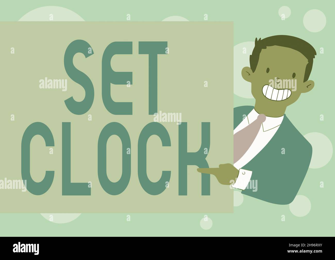 Inspiration showing sign Set Clock. Internet Concept put it to the ...