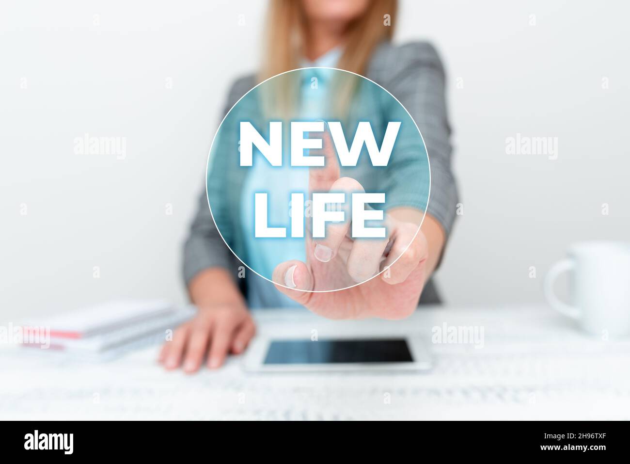 Inspiration showing sign New Life. Concept meaning Recovering from an ...