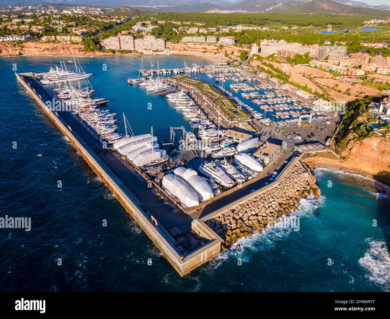 Port adriano beach hi-res stock photography and images - Alamy