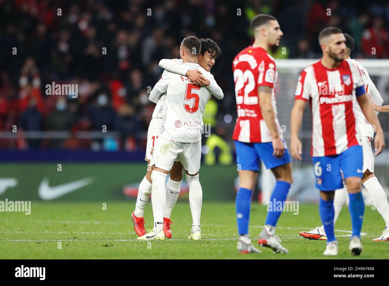 Madrid, Spain. 4th Dec, 2021. Takefusa Kubo (Mallorca) Football/Soccer ...