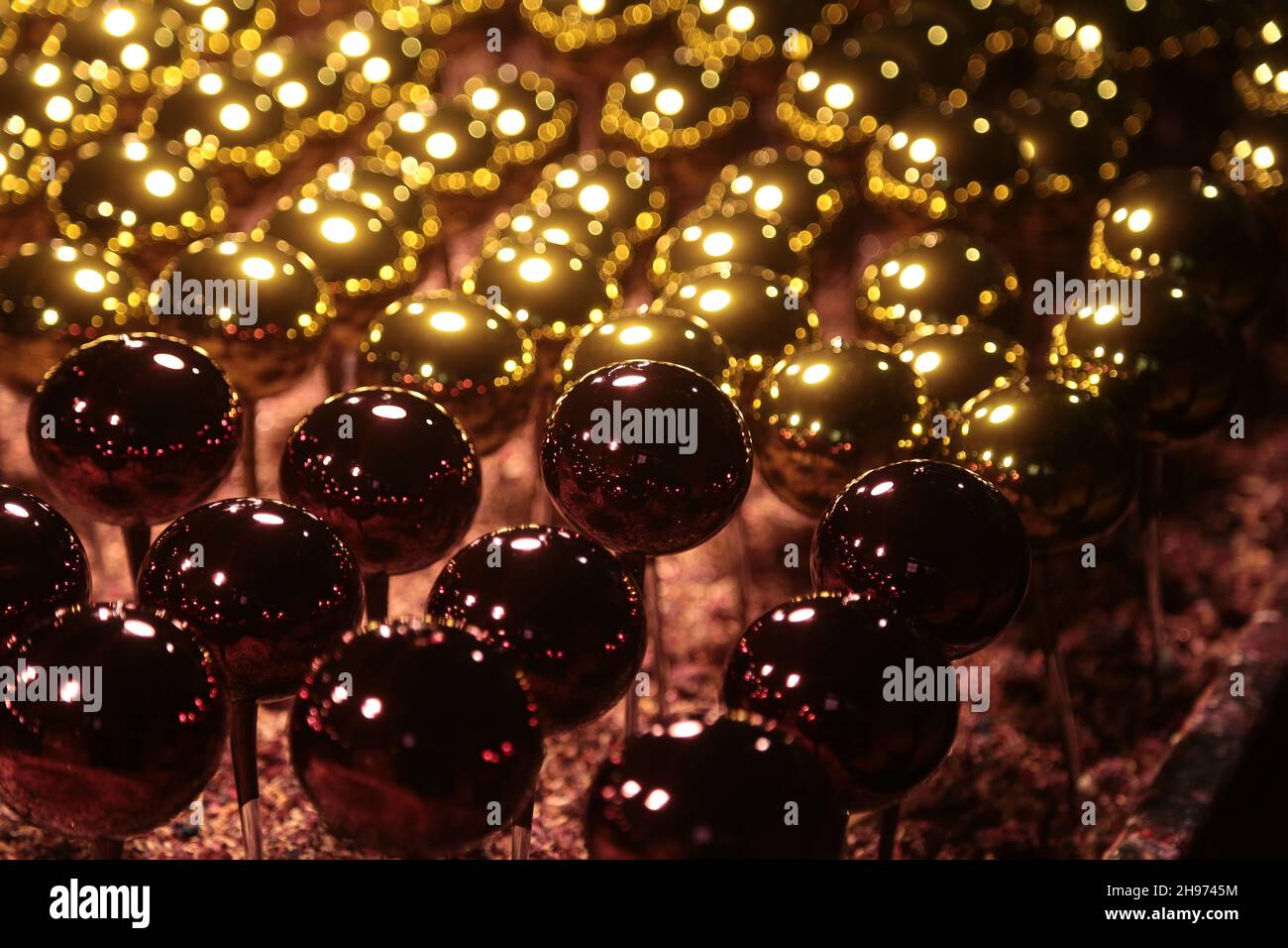 4 glass balls hi-res stock photography and images - Alamy