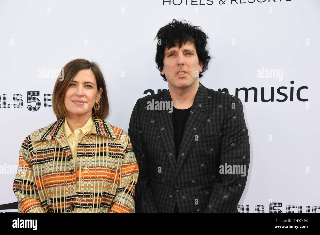 Jennifer Mallory, Ron Perry attends the 2021 Variety Hitmakers event ...