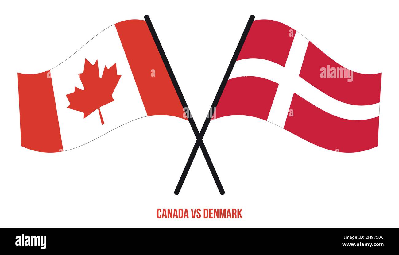 Canada vs denmark Stock Vector Images - Alamy